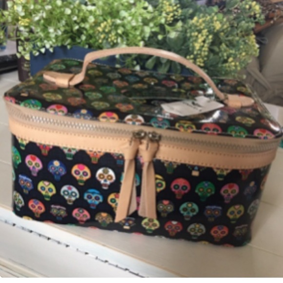 Consuela | Bags | Nwt Consuela Tiny Sugar Skull Train Case | Poshmark
